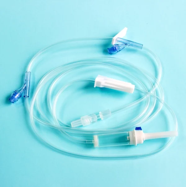 Disposable Infusion Set with Needle Free Y site – BlueBlack Medical ...